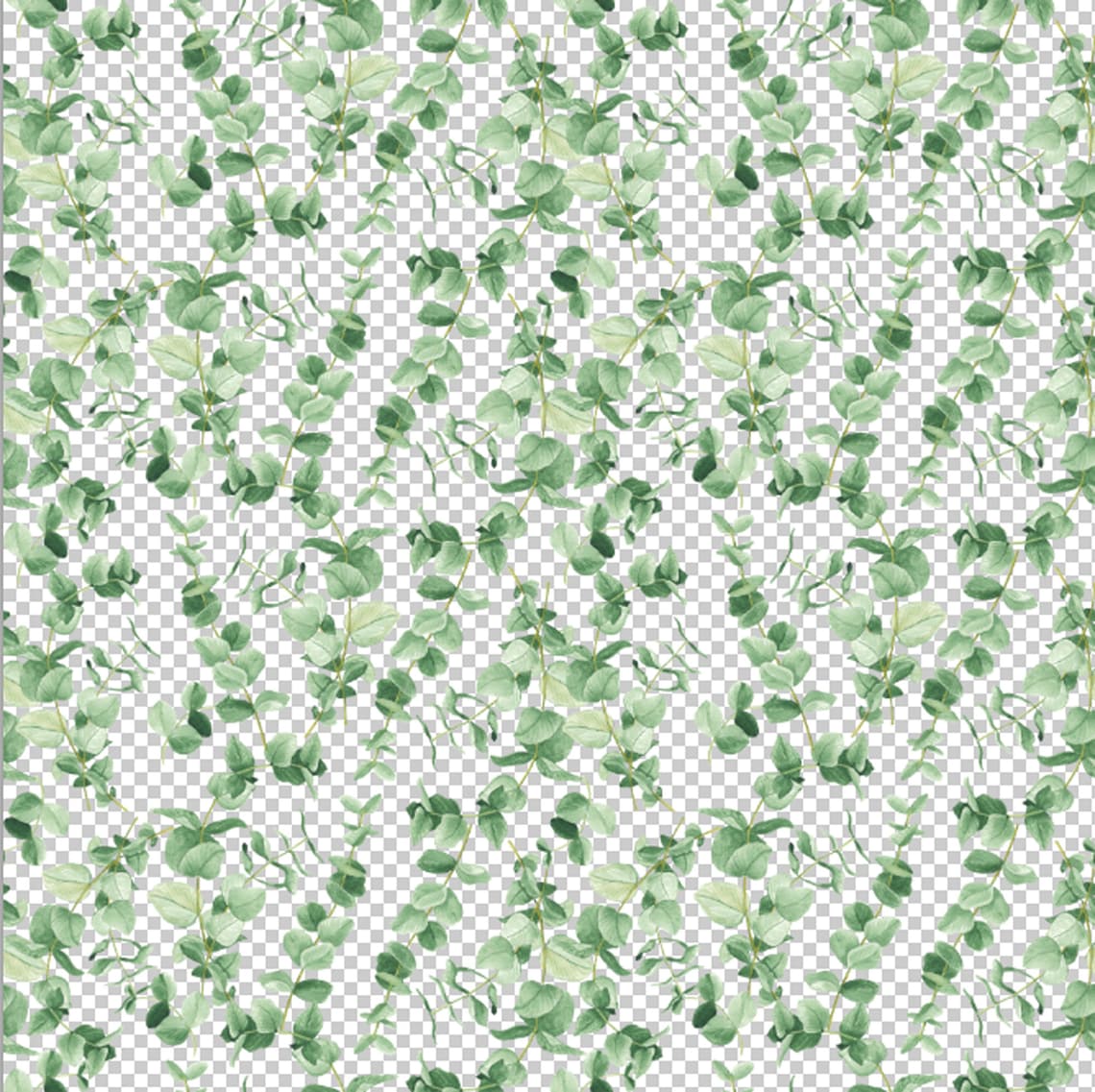 Watercolor Botanical Greenery, Instant Download, Watercolor Floral ...