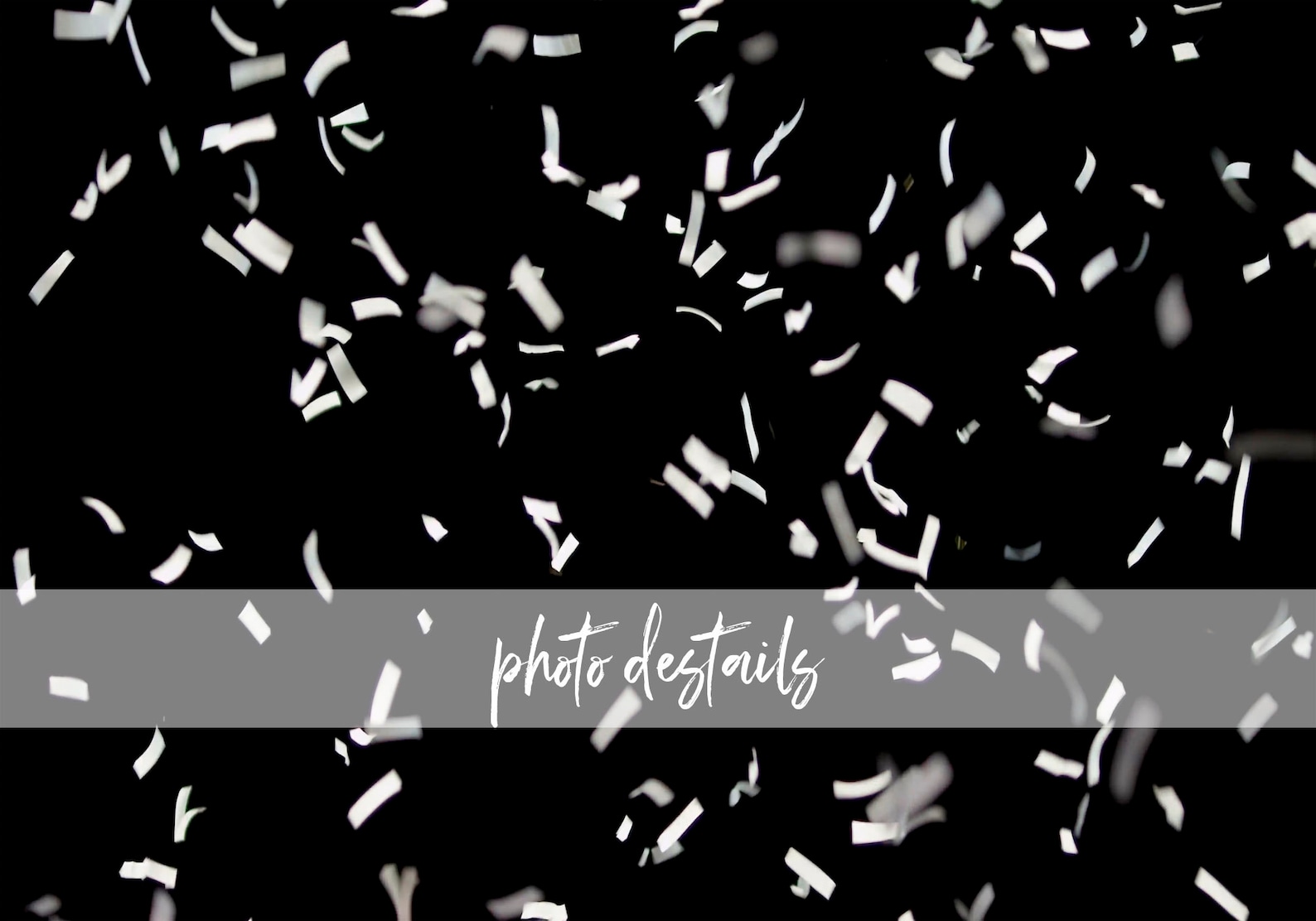 32 Confetti Overlays Overlays for Photoshop Wedding Confetti - Etsy