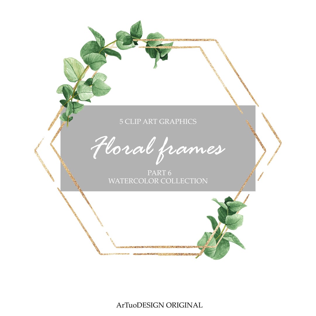 Pink and White Watercolor Flower Clipart #6, Instant Download Florals ...