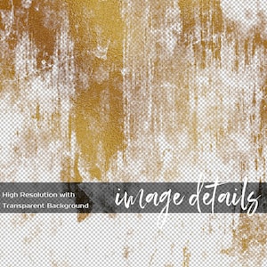 Gold Design Elements, Gold Foil Overlays , Metallic Clipart, Gold ...