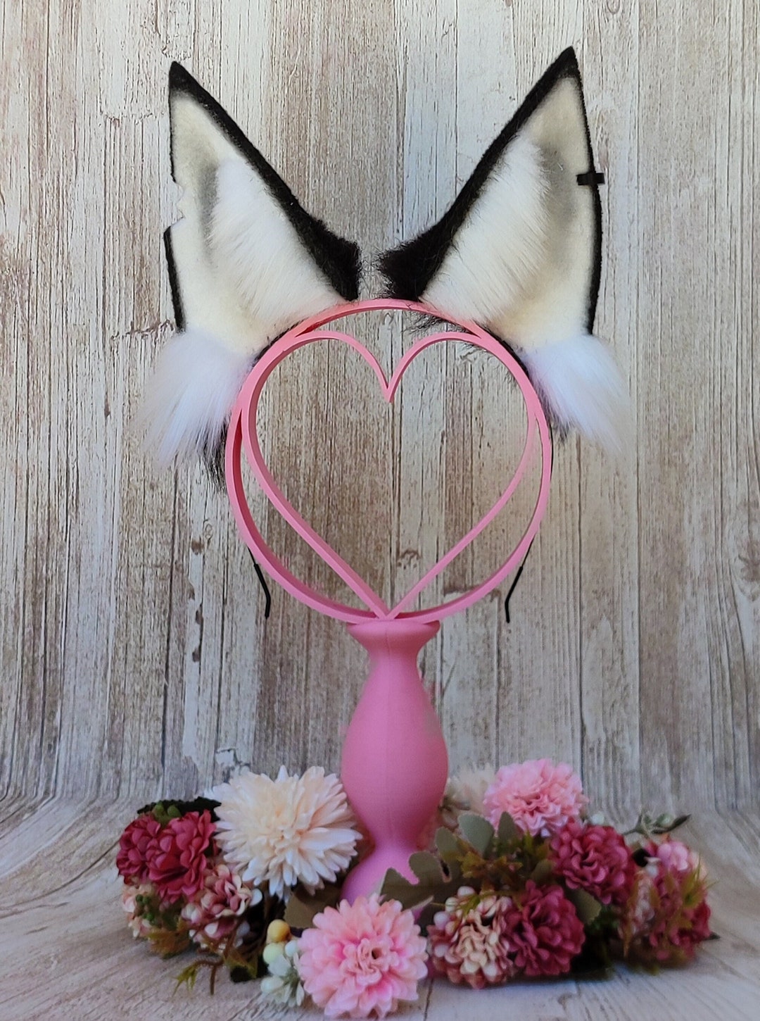 Wolf Ears Loona Helluva Boss Inspired With Piercings and Bite - Etsy