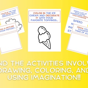 Printable Writing Prompts for Kids Activity Pages Coloring Preschool ...