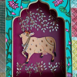 Pichwai Cow Jharokha - Etsy