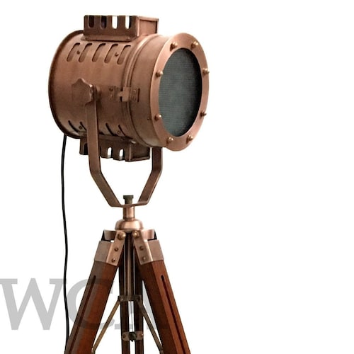 Handmade Modern Tripod Spot Light Marine Studio Searchlight - Etsy