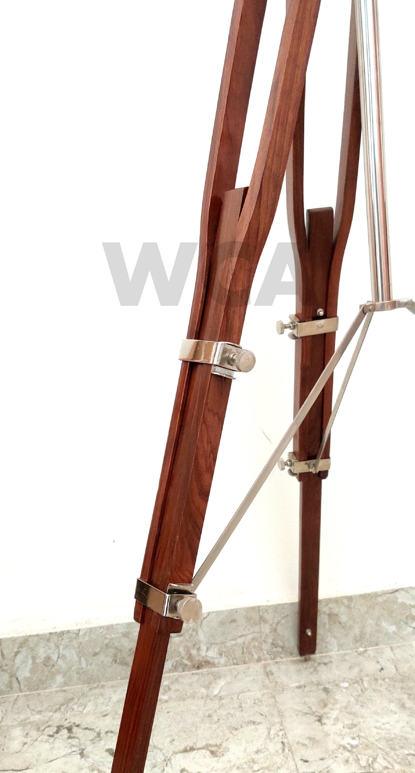 Handmade Modern Wooden Adjustable Tripod Stand Nautical Shade - Etsy