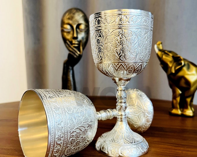 Vintage Fenton Madonna Inn Flat Wild Rose Goblets Goblets Multicolored ...