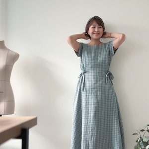 PDF Tie Dress Pattern - Sewing Therapy With a Step-by-step Sewalong ...