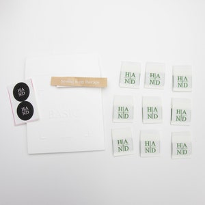 HAND Sewing Labels - THE BASIC From Sewing Therapy (10 Labels in Each ...