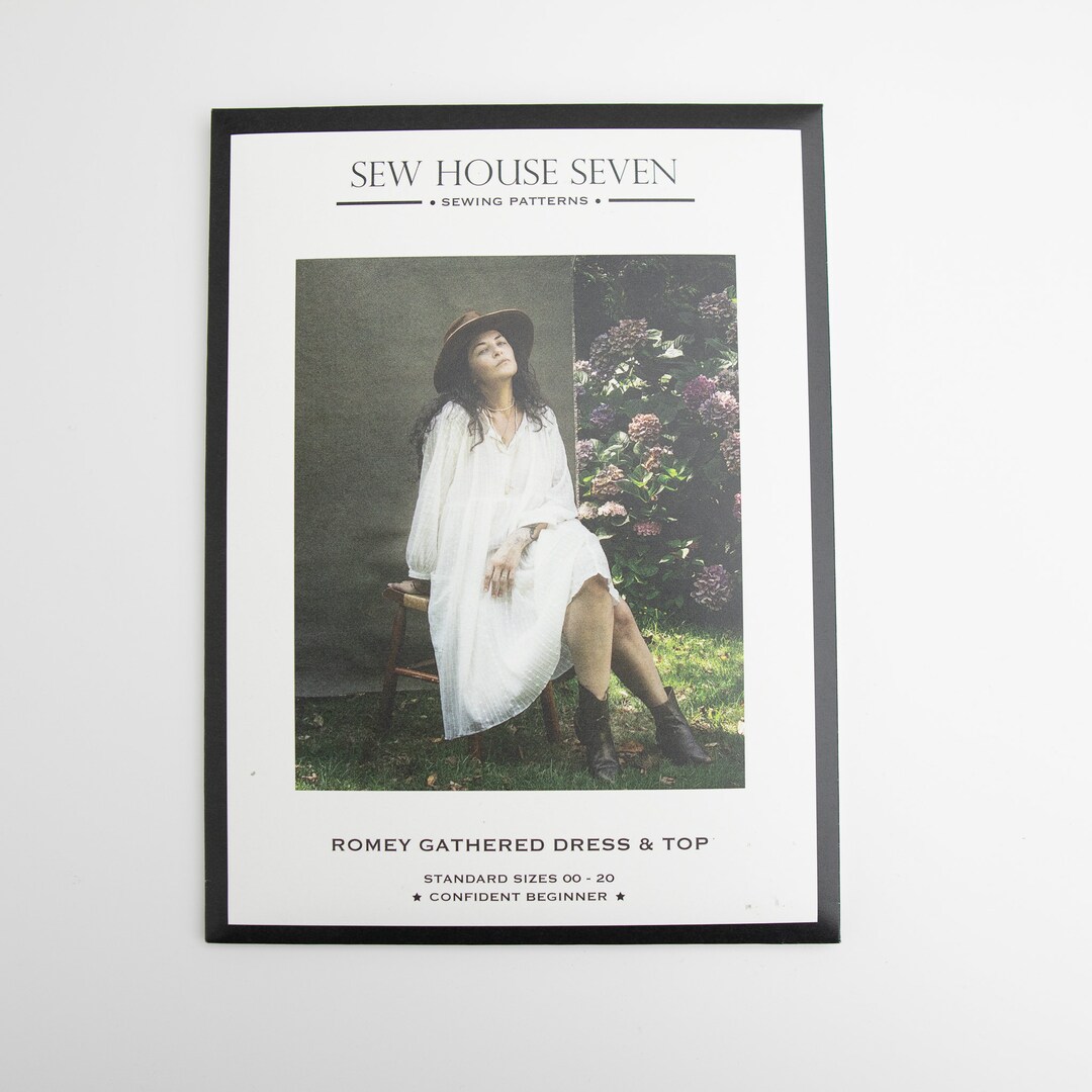 Romey Gathered Dress & Top - Sew House Seven Sewing Pattern (paper ...