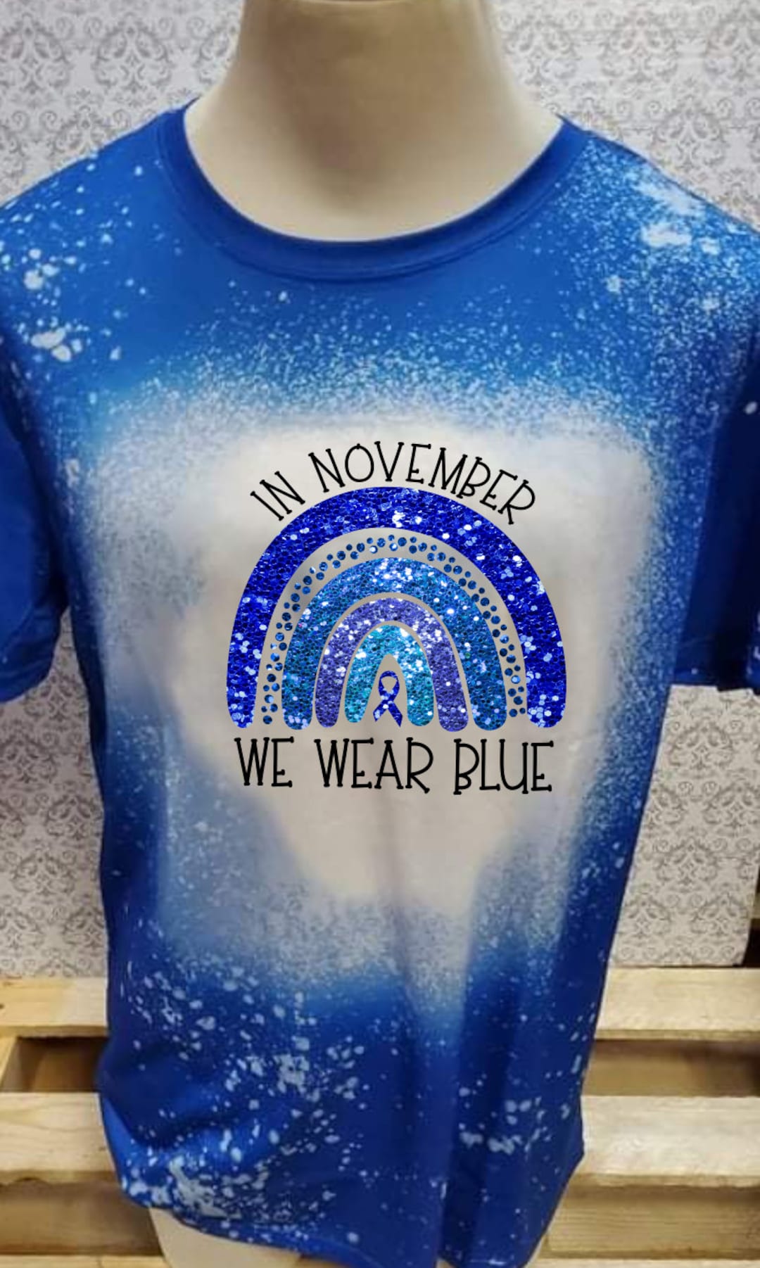 Diabetes Awareness, in November We Wear Blue, Rainbow, PNG FILE ...