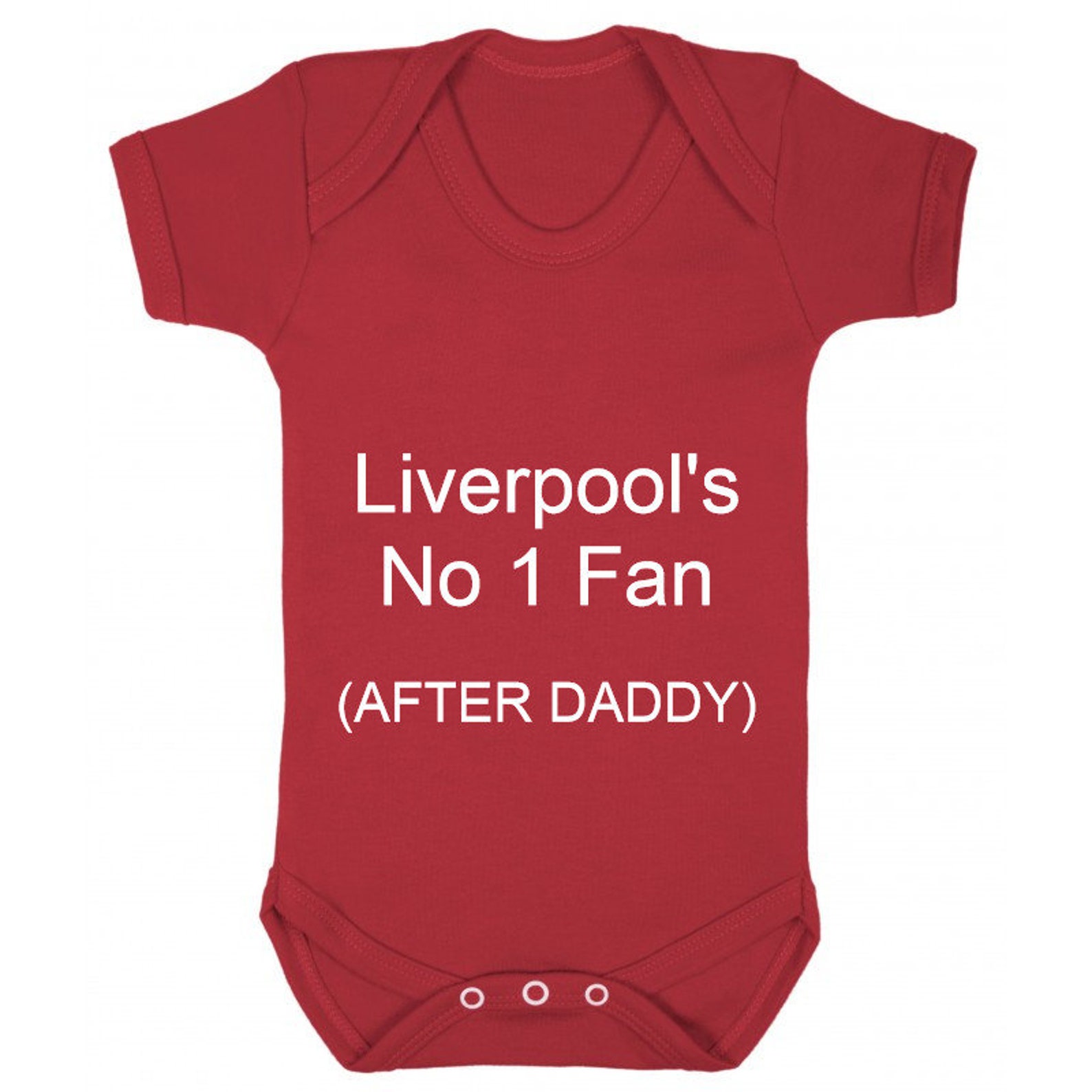 Personalised Football Baby Grow 6 to 12 Months Liverpool - Etsy