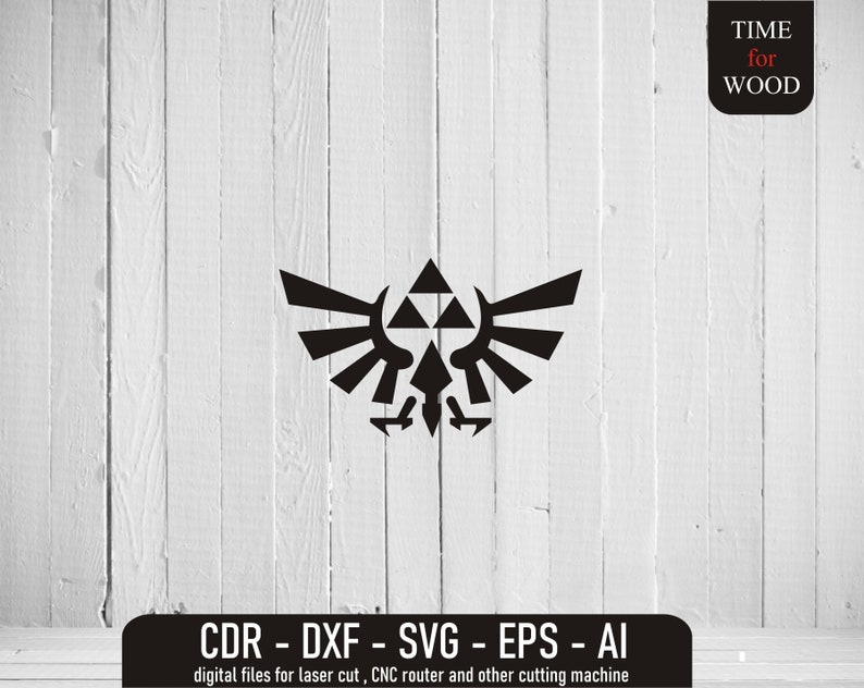 Zelda Symbol Svg Game Fan Svg Zelda Vector File Zelda Svg Symbol Cricut ...