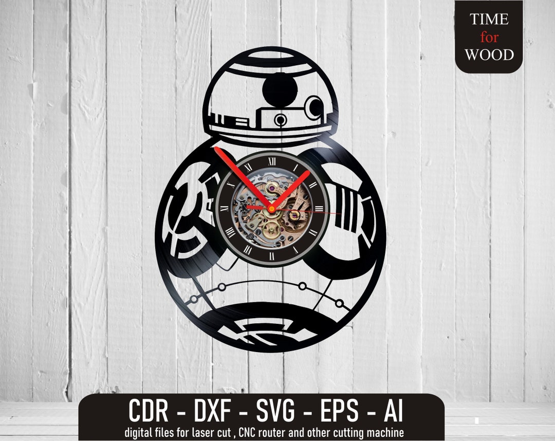 BB8 Digital Files Space Robot Svg BB8 Clipart Vector BB8 Svg Silhouette ...