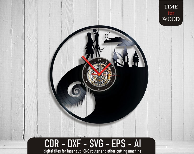 Nightmare Clock Vector Scary Clock Svg Nightmare Svg Halloween Vinyl ...