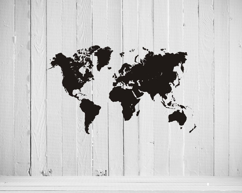 Weltkarte Vektoren Weltkarte svg Weltkarte dxf Welt Silhouette cdr ...