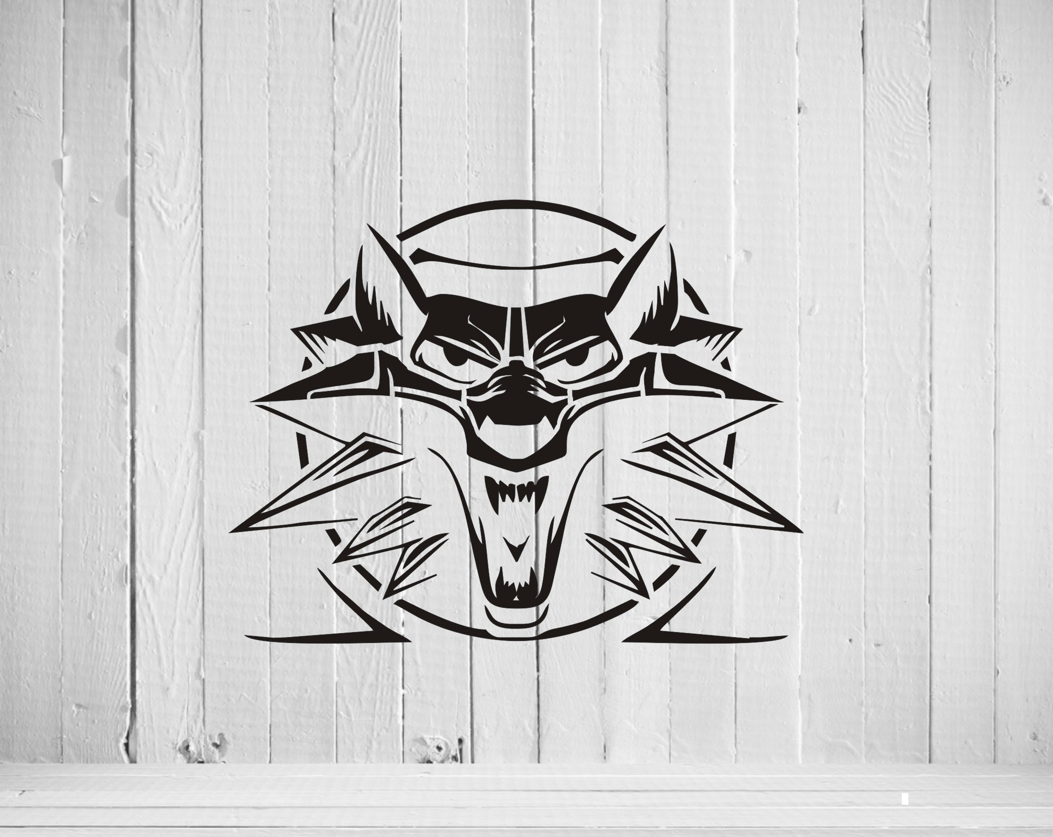 Wolf Svg the Witcher Vector File the Witcher Svg Instant Download ...