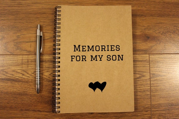 Kraft Notebook Memories Notebook A5 Custom Diary Memories Gift | Etsy