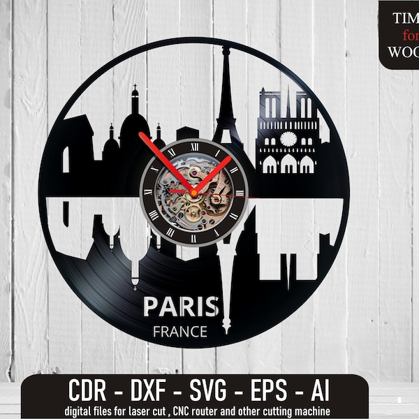 Paris Clock - Etsy