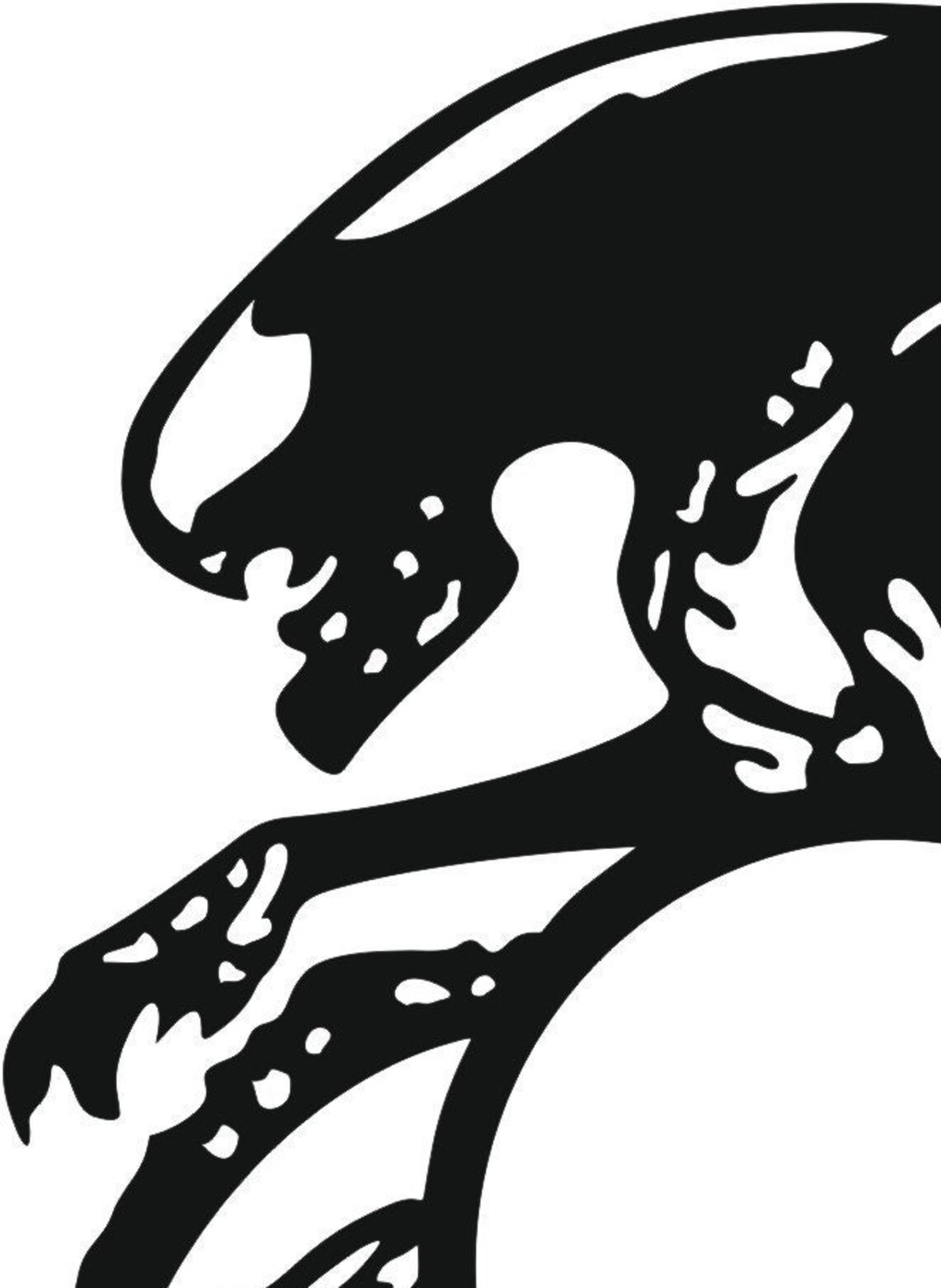 Alien Digital Files Super Predator Svg Alien Svg Decor Files - Etsy