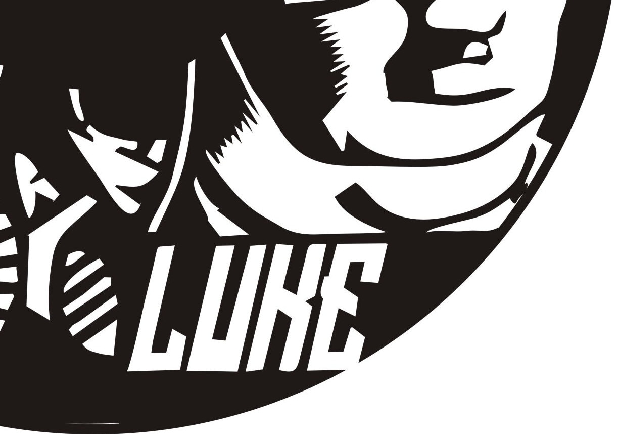 Luke Svg Luke Pilot Digital Vector With Hero Clock Svg Luke - Etsy