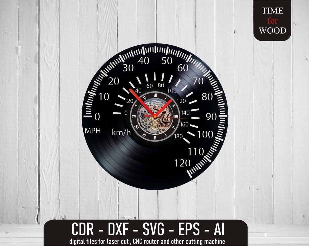 Speedometer Clock Svg Speedometer Svg Speedometer Dxf Speedometer Eps ...