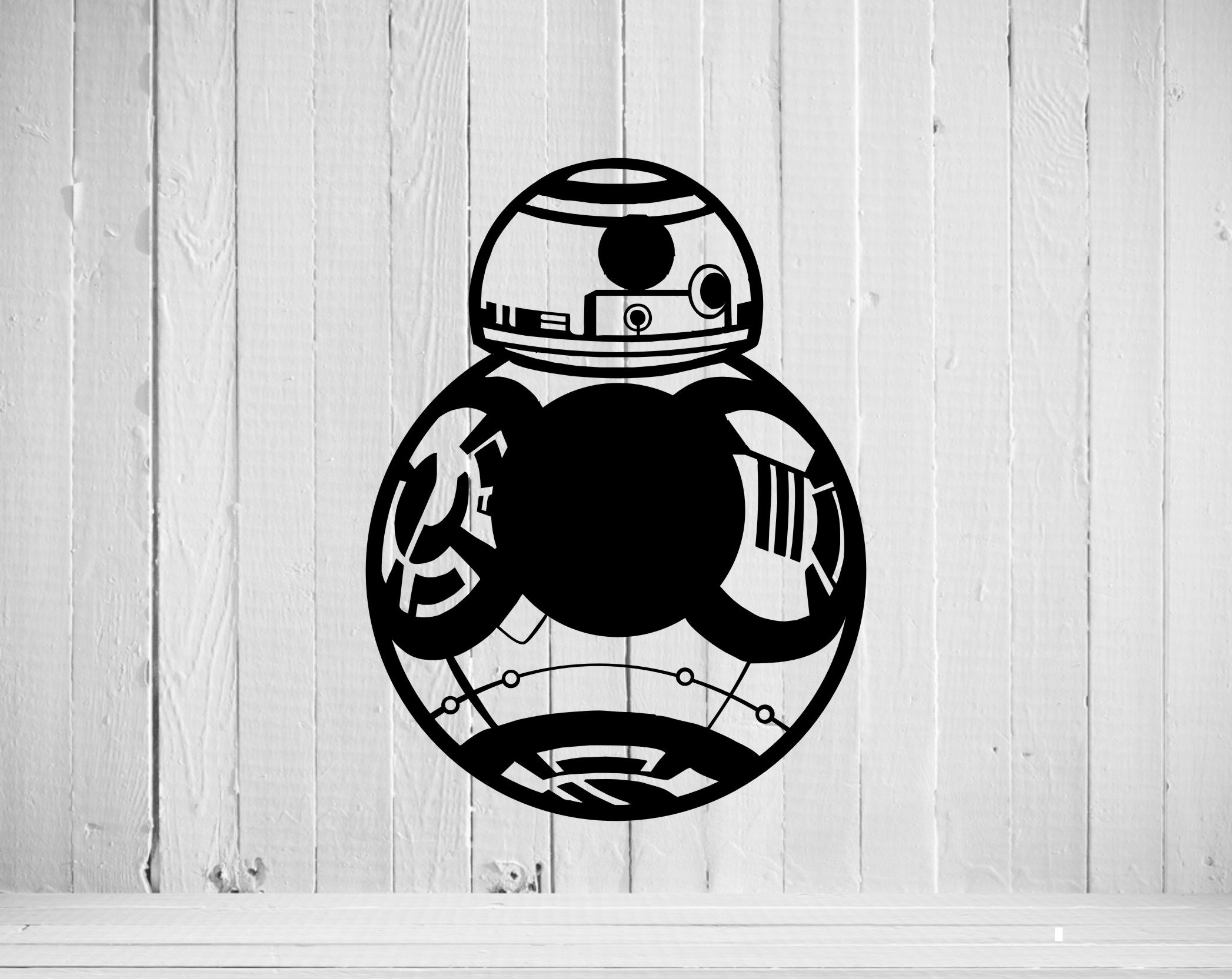 BB8 Digital Files Space Robot Svg BB8 Clipart Vector BB8 Svg Silhouette ...