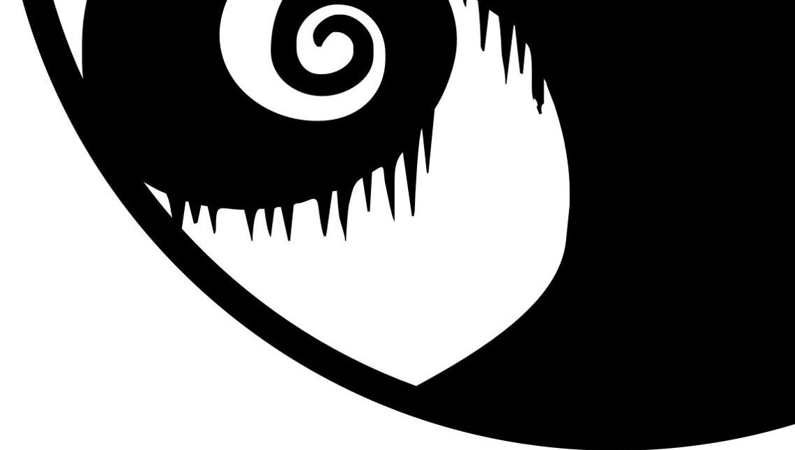 Nightmare Clock Vector Scary Clock Svg Nightmare Svg Halloween Vinyl ...