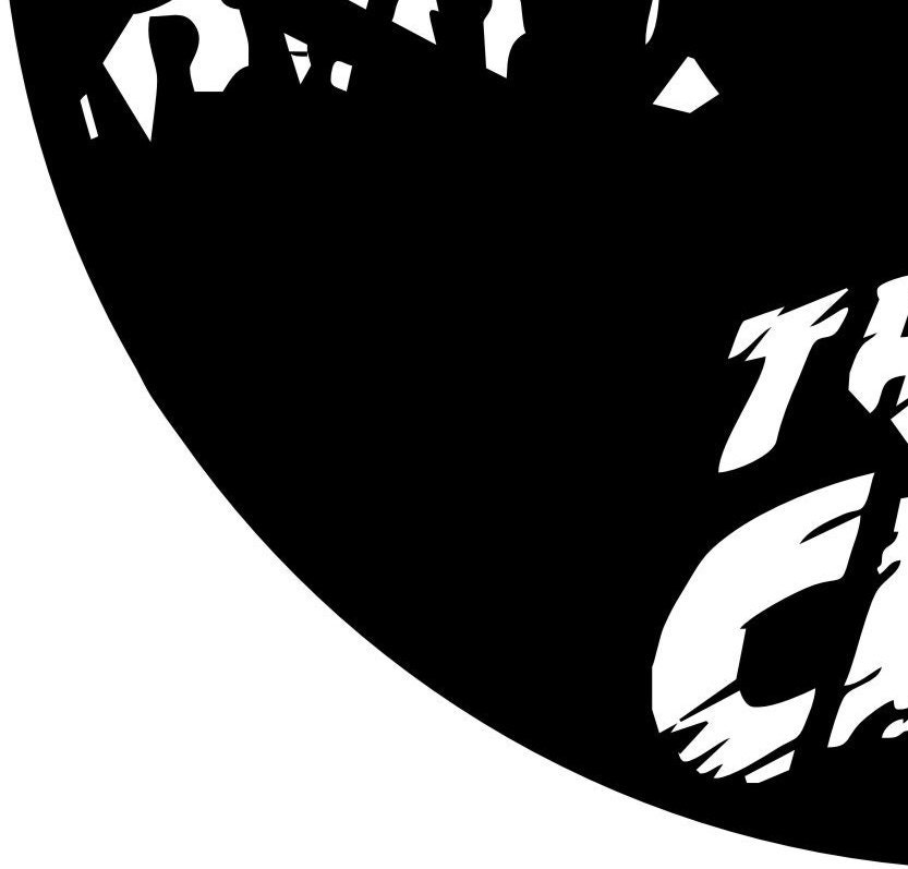 The Clash Vinyl Clock Digital Download the Clash Svg the Clash Vector ...