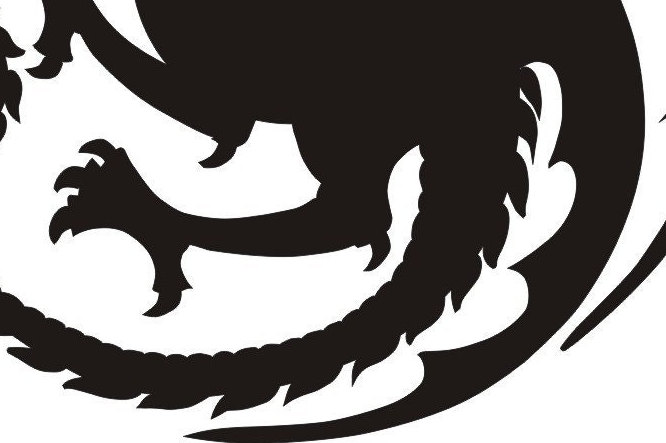 Game of Thrones Vector Got Clock Files House Targaryen Logo Dragons Dxf ...