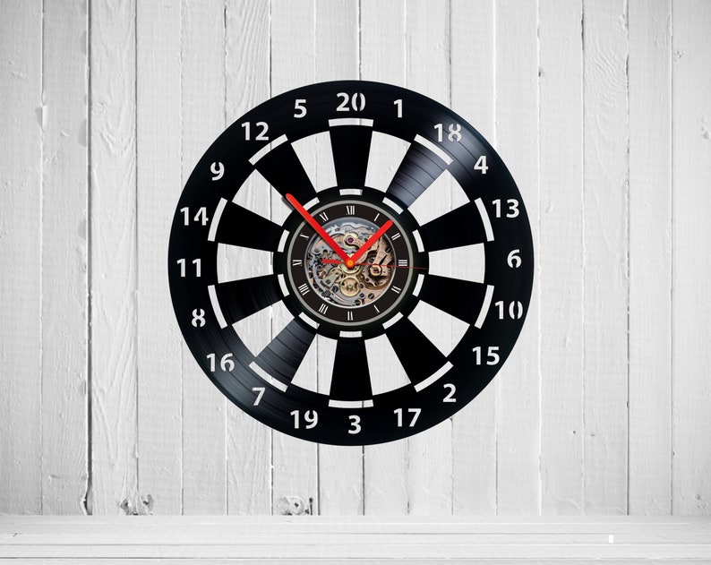 Dart Wall Clock Vector Dart Clock Svg Dart Svg Dart Digital Files Dart ...
