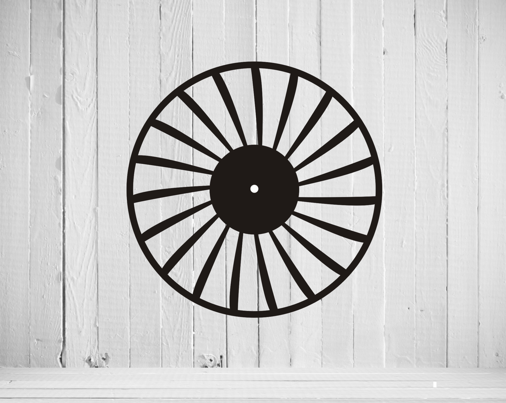 Clock With Wheel Svg Wheel Clock Digital Files Wheel Dxf Wheel Eps ...