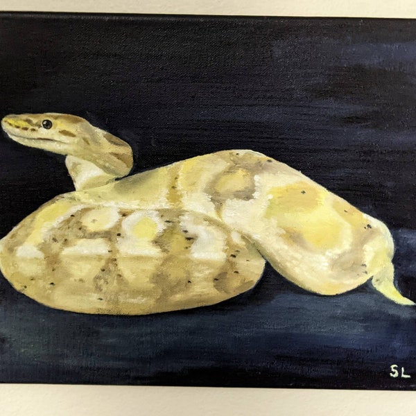 Python Oil Painting - Etsy