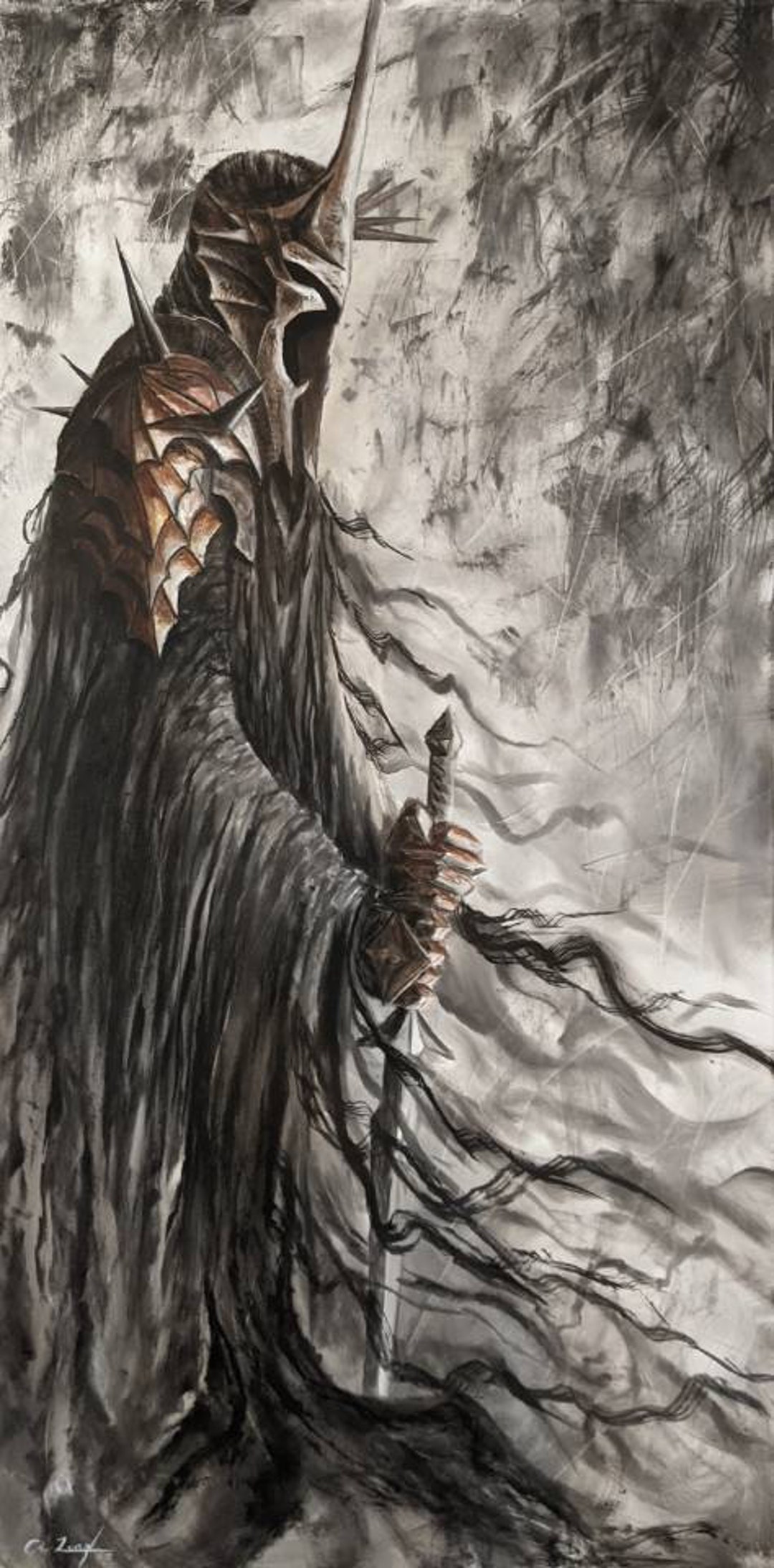 The King Watches | 11x17 Signed Print - Etsy