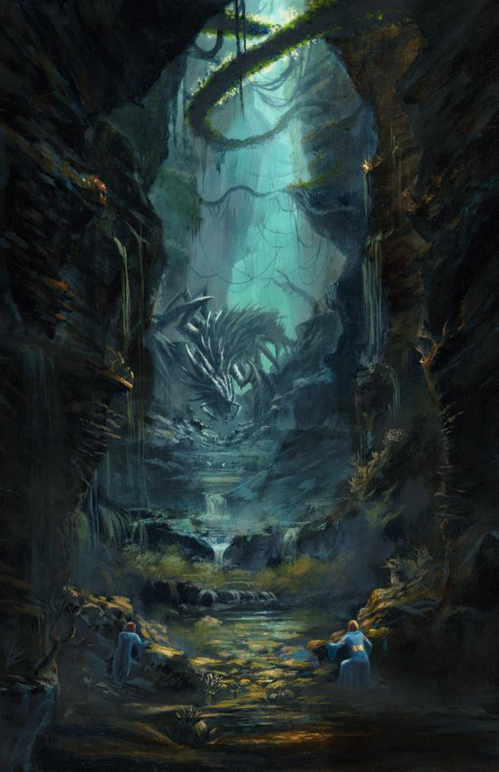 The Chasms | Art Print of Original Oil Painting | Wall Art - Etsy