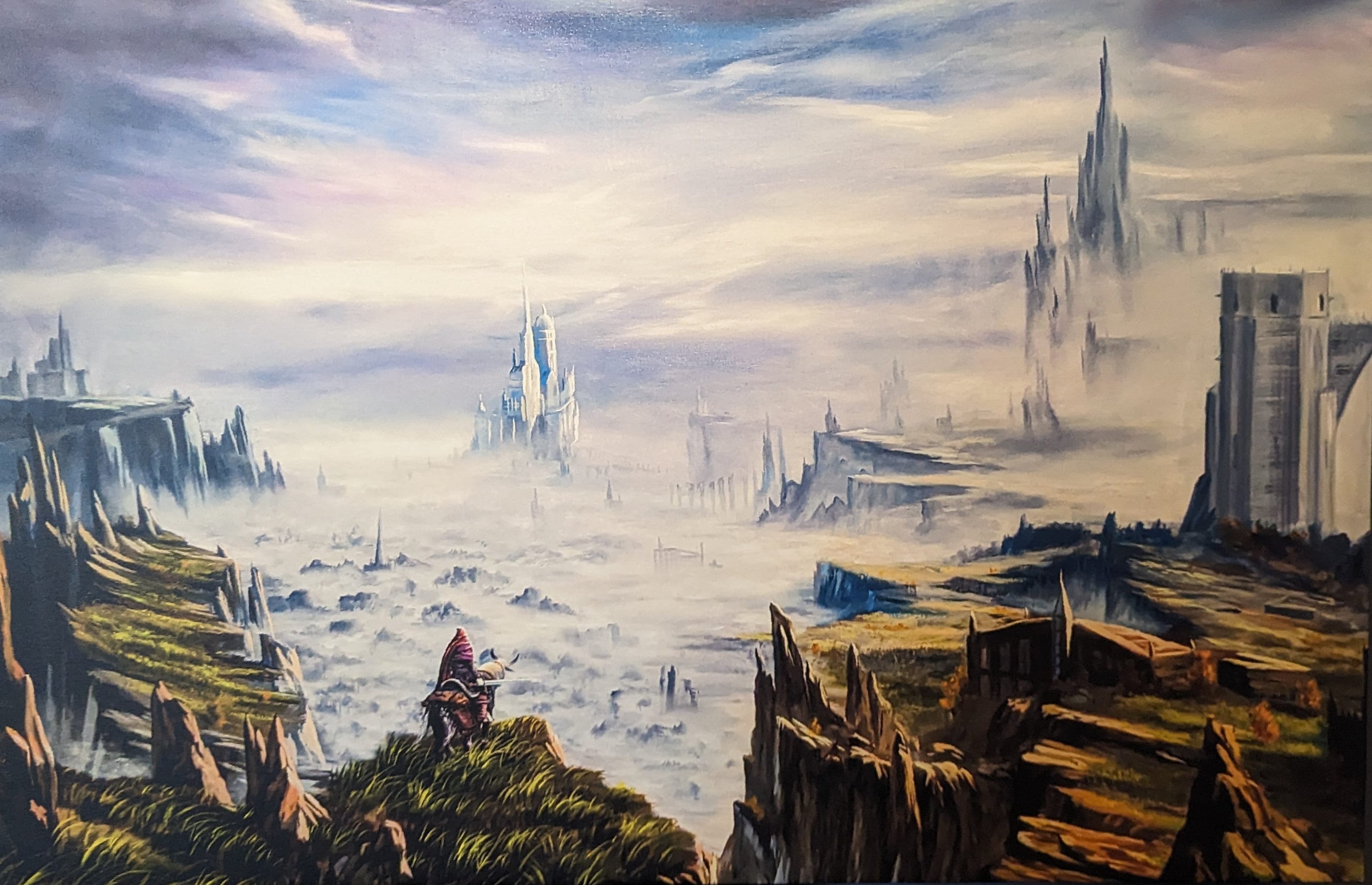 The Lands Between Canvas Print by Aaron Long - Etsy