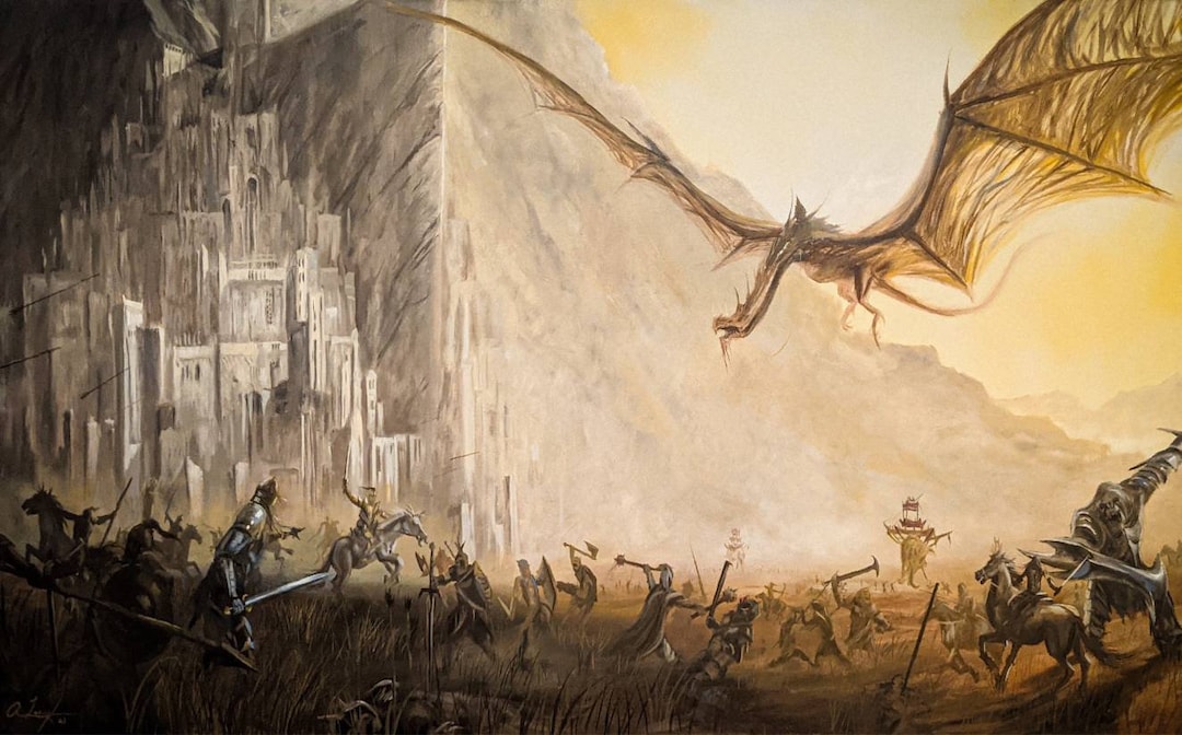 The Fall of a King | Signed 11x17 Print - Etsy