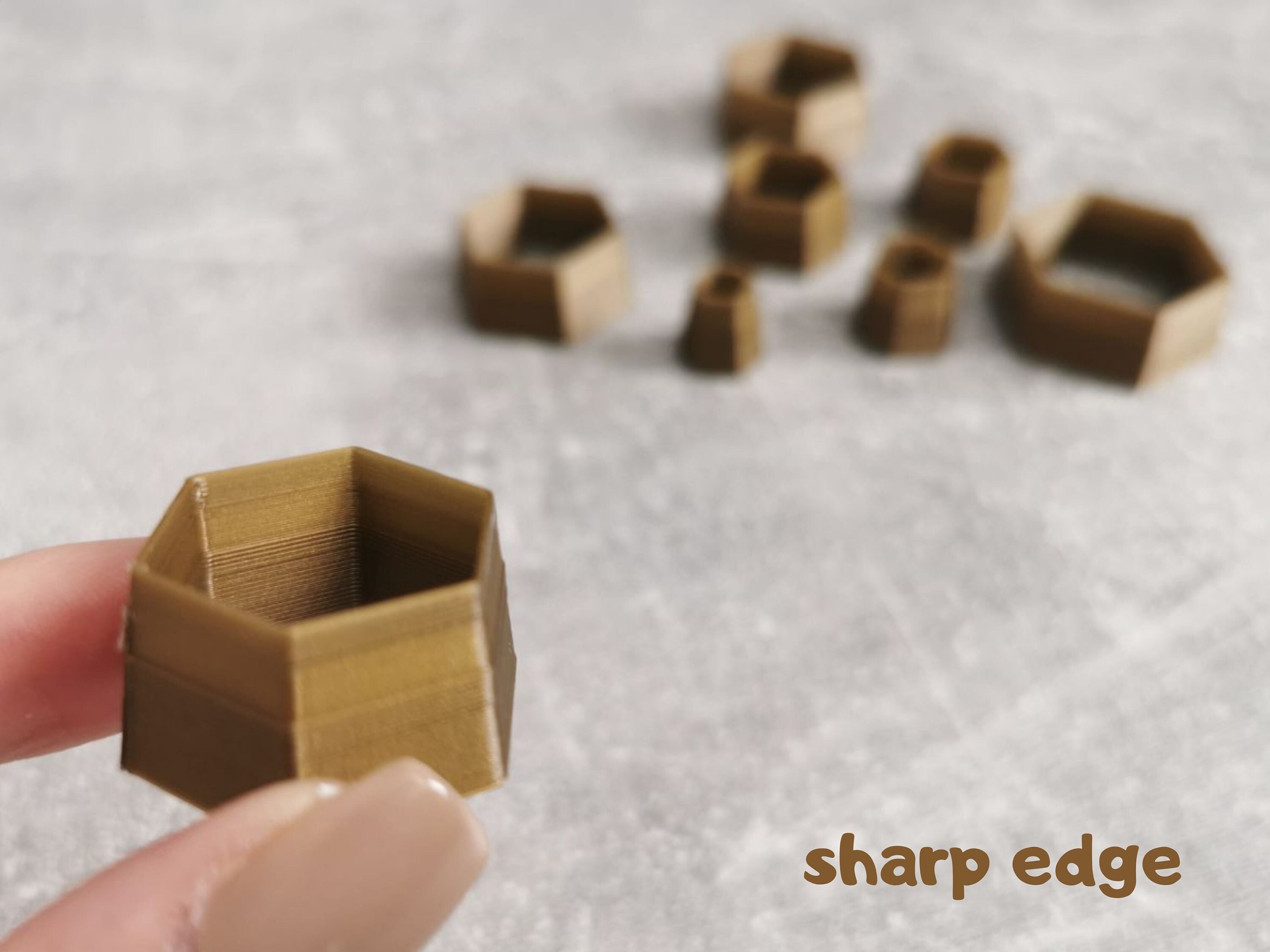 Polymer Clay Cutter, Hexagon Shape Tools - Etsy