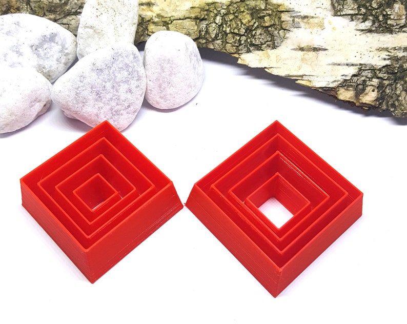 Clay Cutting Tools Square shape tools | Etsy