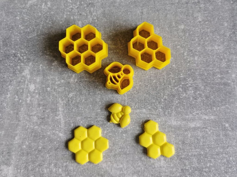 Bee Polymer Clay Cutter, Honey Bee Cookie Cutter - Etsy