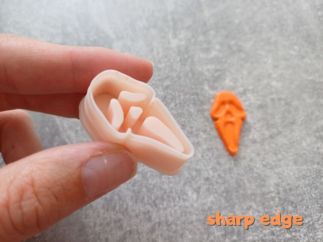 Scream Mask Clay Cutter, Halloween Cutter - Etsy