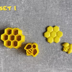 Bee Polymer Clay Cutter, Honey Bee Cookie Cutter - Etsy