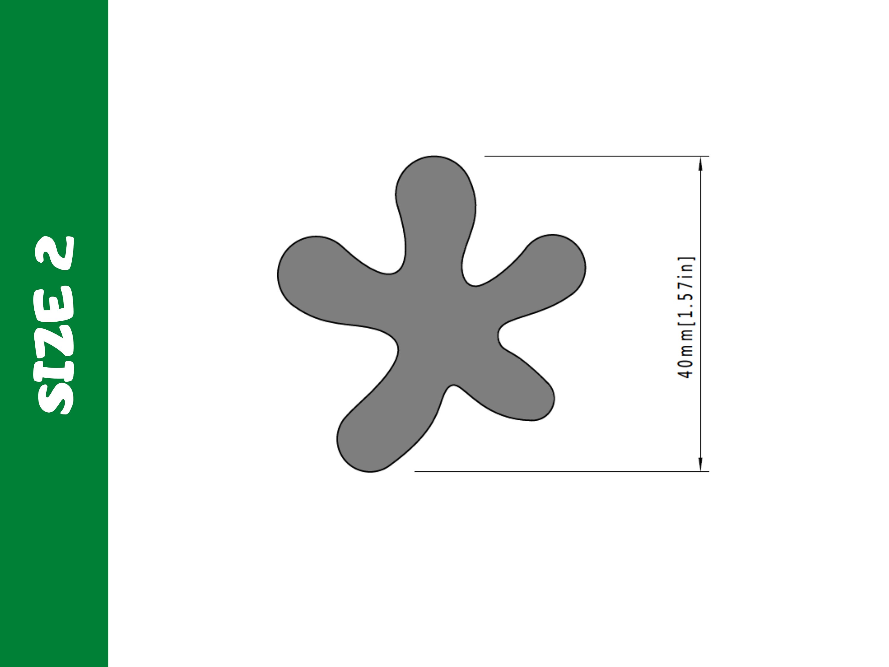 Splash Shaped or Paint Splatter Polymer Clay Cutter - Etsy