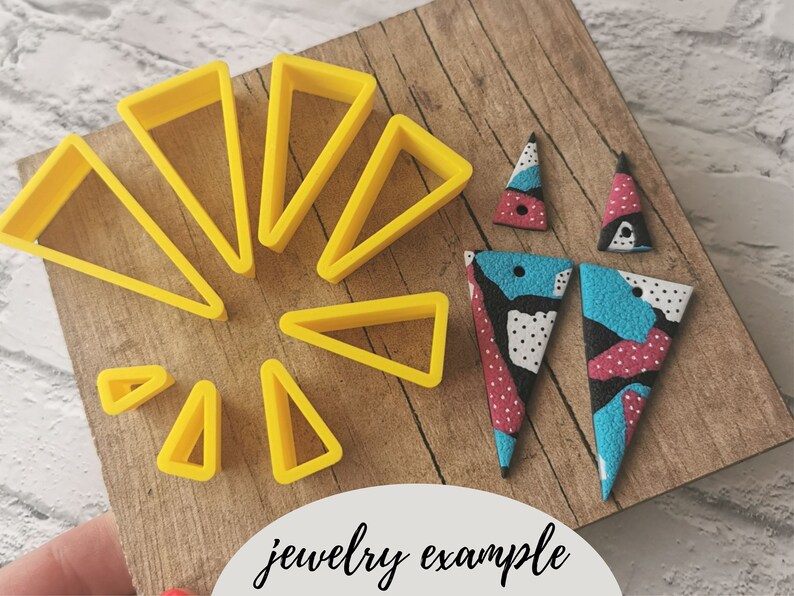 Polymer Clay Cutter Triangle Shape Tools - Etsy