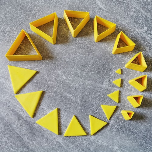 Polymer Clay Cutter Triangle Shape Tools - Etsy