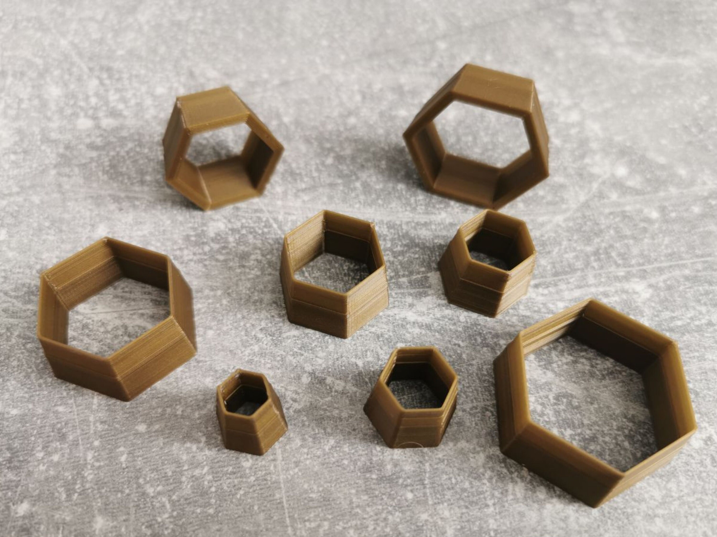 Polymer Clay Cutter, Hexagon Shape Tools - Etsy