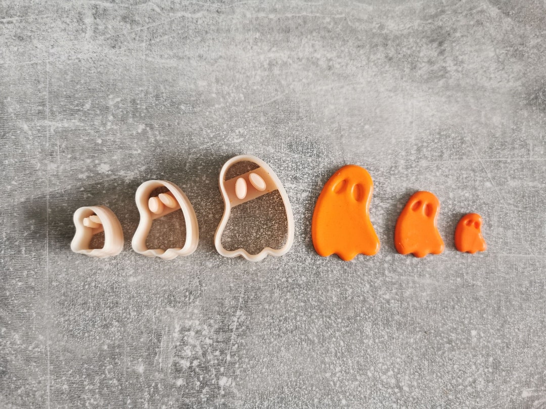 Ghost Halloween Clay Cutter, Halloween Themed Cutters - Etsy