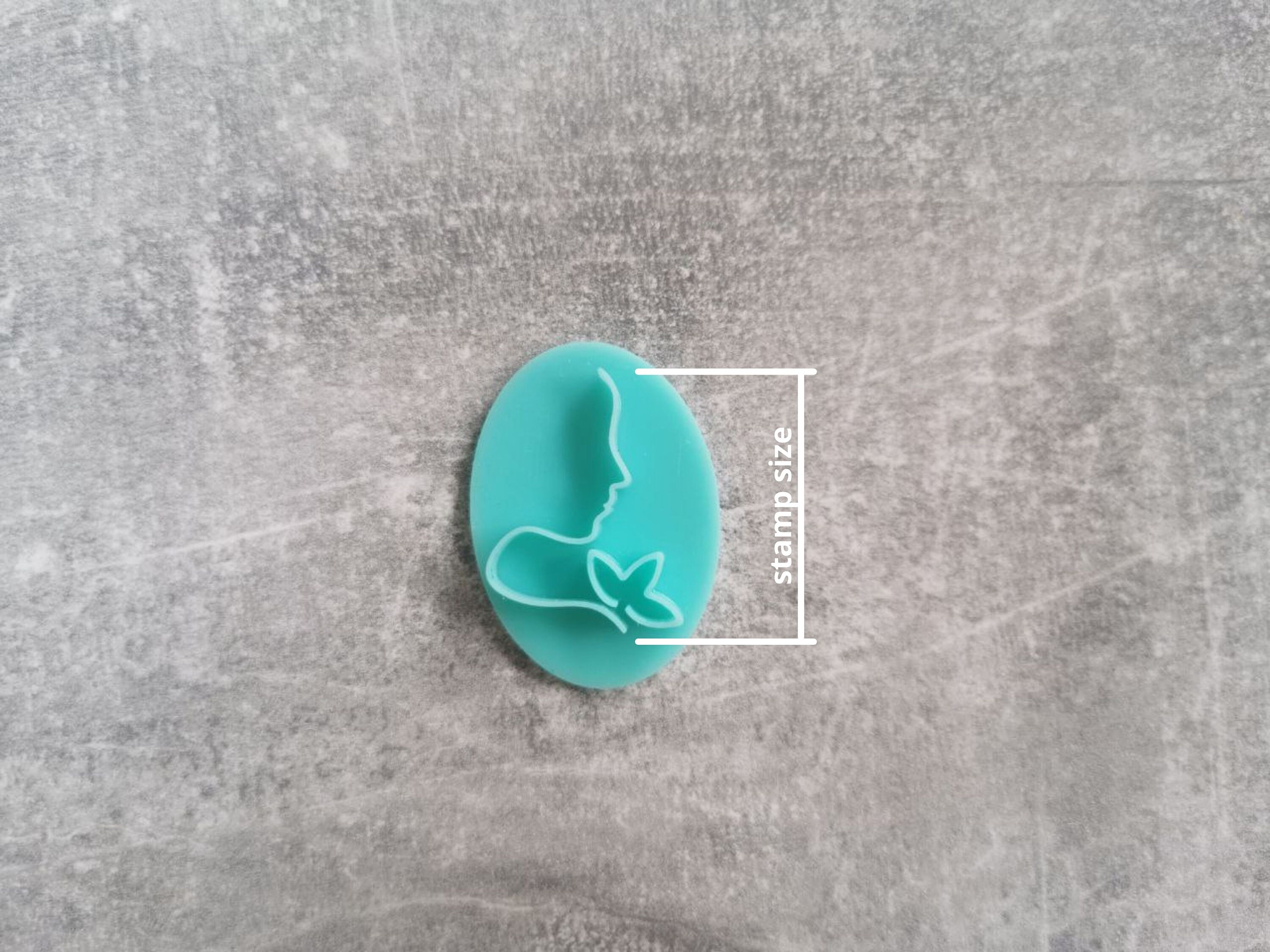 Woman Face Clay Stamp, Face Line Stamp, Abstract Face Stamp, - Etsy
