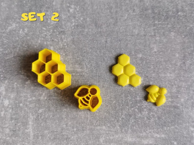 Bee Polymer Clay Cutter, Honey Bee Cookie Cutter - Etsy