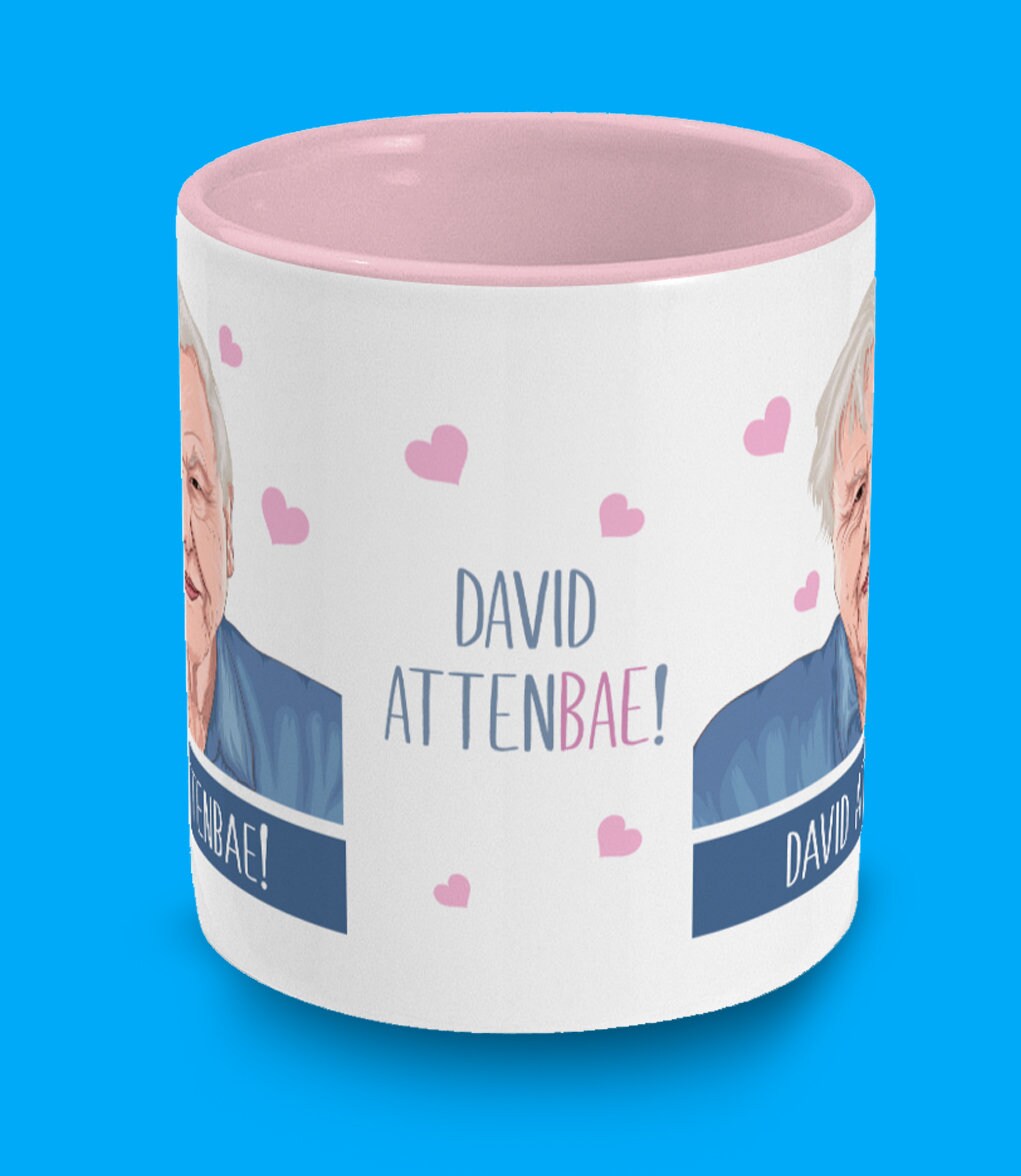 David Attenbae Dos Taza Tonadas | Etsy