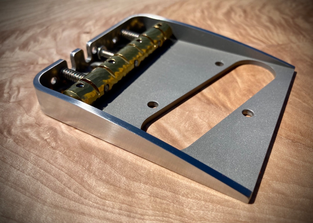 Van Dyke-harms B/G Bender Telecaster Bridge & Monolithic Saddle Combo ...